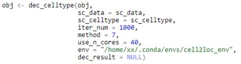 error when running dec celltype using cell2location method · issue 31