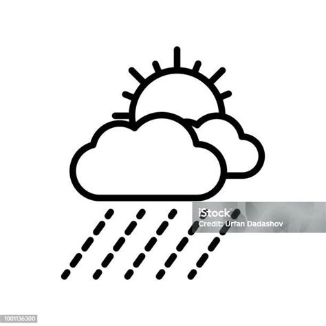 비 아이콘 벡터 기호와 기호 흰색 배경 비 로고 개념에 고립 0명에 대한 스톡 벡터 아트 및 기타 이미지 0명 가을 계절 Istock
