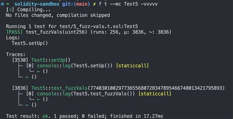 Fuzz Testing Only Catches Consolelog In `setup` And In Failing Test