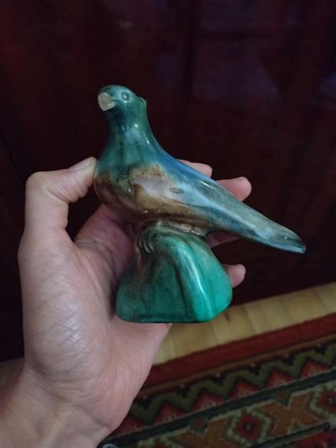 Фарфоровая фарфоровая статуэтка птичка с нюансом — цена 220 грн в