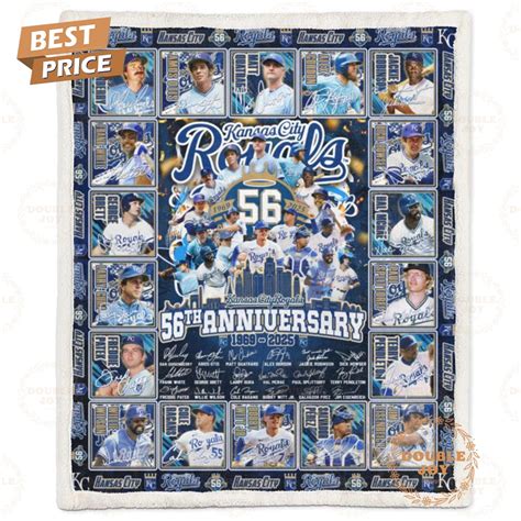 Kansas City Royals Mlb 56th Anniversary 1969 2025 Limited Edition