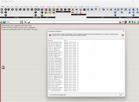 Rhino Inside Revit Error Loading Grasshopper Revit Mcneel Forum