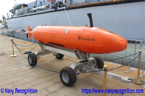 Seafuture 2023 Italian Navy Displays Its Hugin 1000 Auv