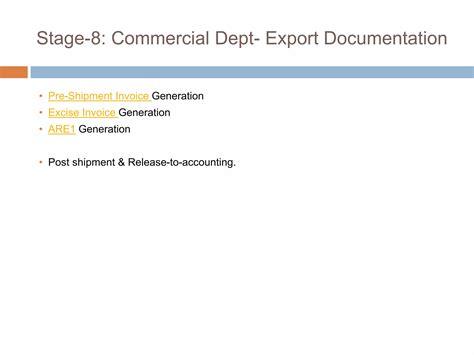 Export Planning And Dispatch Pptx