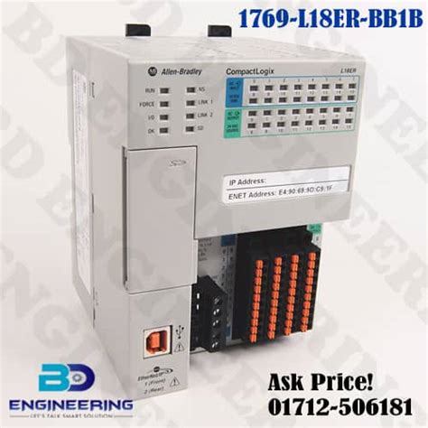 Compactlogix 5370 Ethernet Controller With 1769 Ecr End Bus