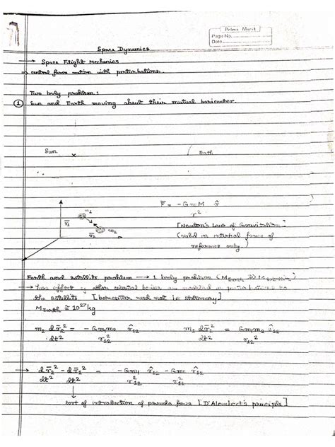 space dynamics pdf