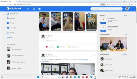 Yash Kumar Singh On Linkedin Webdevelopment Clone Facebook Webdevelopment Website