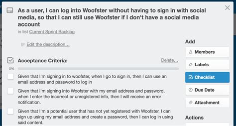 Trello Sprint Planning Setup