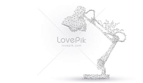 Creative desk lamp background creative image_picture free download ...