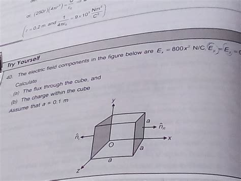 Question Number40 How To Calculate The Flux Here AskIITians