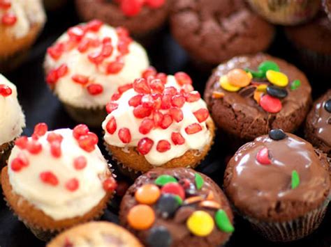 Chokladmuffins med glasyr Köket se