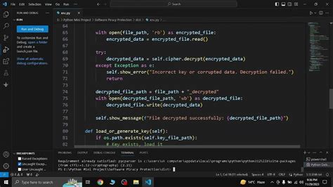How To Encryptdecrypt File Using Python Easy Method With Script Youtube