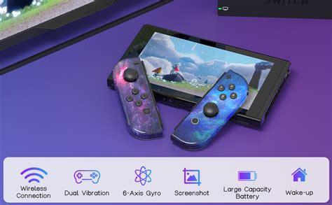 controller for switch switch controllers left and right support vibration 6 axis gyroscope and