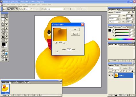 Adobe Imageready 3 0 In 2000 Web Design Museum