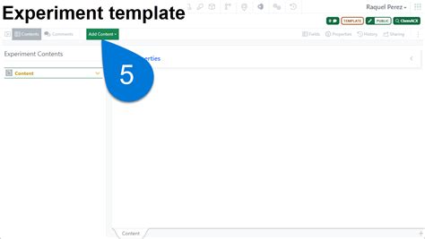 Signals Notebook Add A Worksheet Template To An Experiment Template