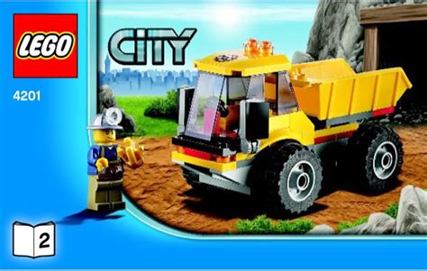 Lego Instructions For Set 4201 Loader And Tipper City Mining