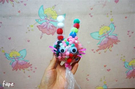 일회용 비닐 장갑 인형만들기 토끼 공룡 닭 비닐 가을 카드 공룡