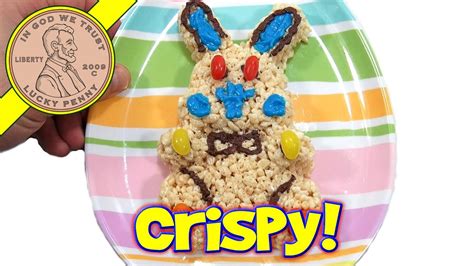 Crispy Rice Bunny Kit Makes Rice Krispies Treat Easter Bunnies Youtube