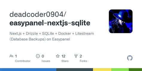 Easypanel Nextjs Sqlitedockerproductiondockerfile At Main