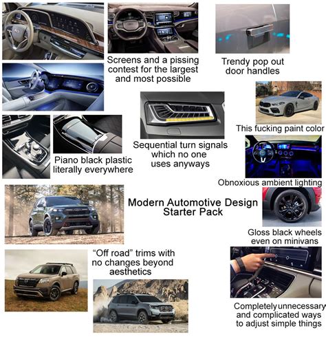 Modern Automotive Design Starter Pack Rfuckcars