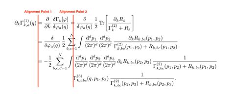 Align Equation With Multiple Alignment Points But Only On Some Lines