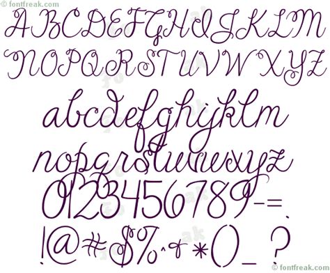 font freak janda cheerful script by kimberly geswein