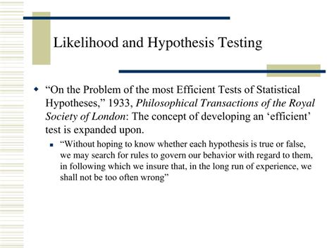 PPT Likelihood Ratio Tests PowerPoint Presentation Free Download ID 421322