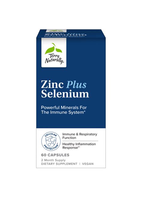 Zinc Plus Selenium 60caps The Health Fix Store