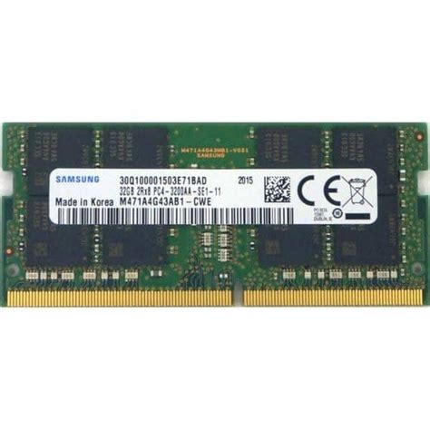 Купити Модуль пам'яті Samsung DDR4 32G 3200MHz SODIMM (SODIMM 32GB DDR4 ...