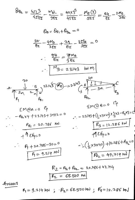 [solved] Structural Theory Topic Reactions Of Indeterminate Beams By Course Hero