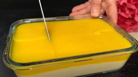 Домашен десерт за 5 минути Само прясно мляко и портокал