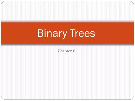 Ppt Binary Trees Powerpoint Presentation Free Download Id2483094
