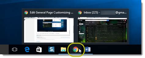 Working With Your Programs In The Taskbar University Information