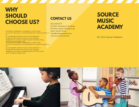 Contoh Membuat Brosur Sekolah