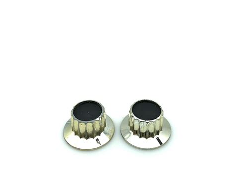 2 Vintage Heathkit Ta 16 Starmaker Amp Knobs Gold Black Reverb