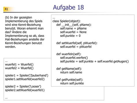 Ppt Übungen Zur Objektorientierten Programmierung Powerpoint Presentation Id5541012