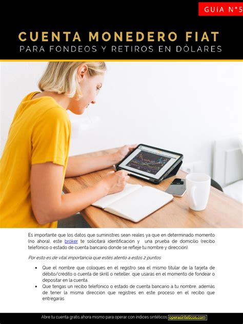 Guia 5 Indices Sintéticos Cómo Crear Cuenta Real De Índices Sintéticos En Metatrader 5 Pdf