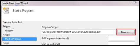 Automated Backups Utilizing Sql Server And Windows Task Scheduler