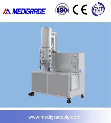 Solid Particle Granulation Fluidized Bed Is Used In Laboratory Fluid Bed Dryer And Granulating