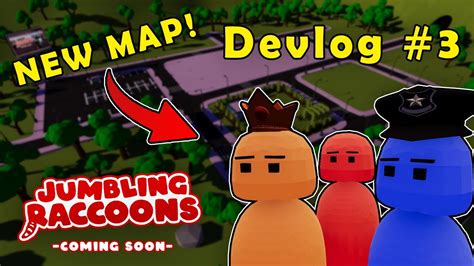 Brand New Map Jumbling Raccoons Devlog Youtube