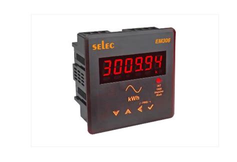 Buy Selec Em306 5 A Three Phase Digital Energy Meters Online At Best Rates In India Landt Sufin