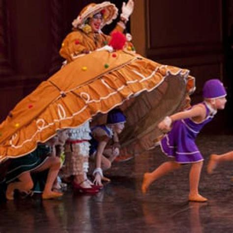 Giant Mother Ginger Hoopskirt Custom Ballet Costume Polka Dot