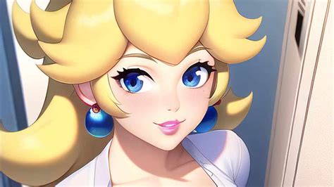 Super Mario Bros Peach luce una versión reveladora de su atuendo de carreras Anime Online