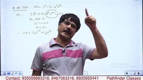 Cse Maths Optional Upsc Differential Equation Solution 2018 Youtube