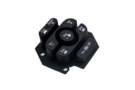 Oem Odm Silicone Fda Rubber Keypad Button For Playback Switch Button