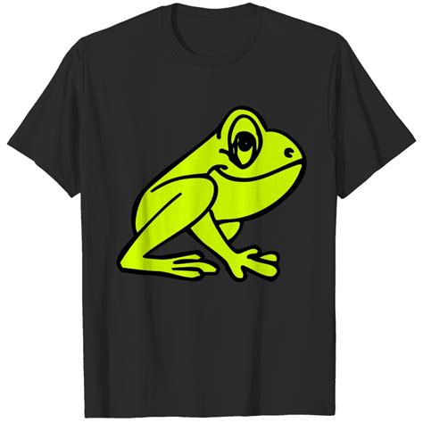 Cartoon Happy Frog Leap Frog T Shirt Sold By Eric Lundberg Sku