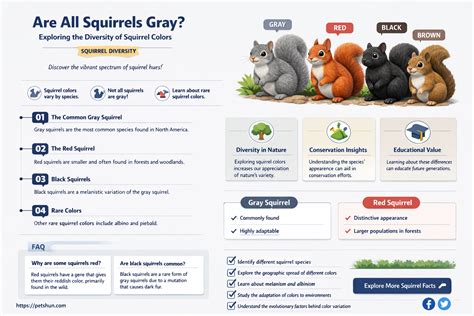 Are All Squirrels Gray Exploring The Diversity Of Squirrel Colors