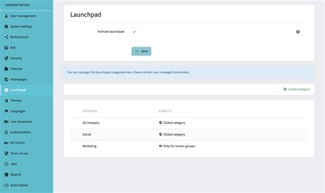 Creating Launchpad Categories Haiilo Support Center