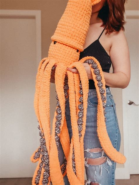 Cal The Colossal Squid Pattern Crochet Pattern Digital Download