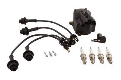 4Y ENGINE IGNITION TUNE UP KIT TOYOTA FORKLIFT ROTOR DISTRIBUTOR CAP ...